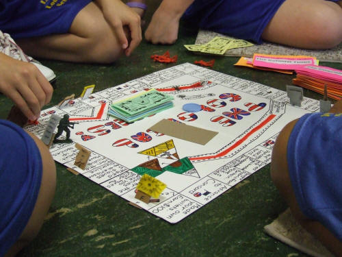 Our Lady of Lourdes School - Social Studies Board Games